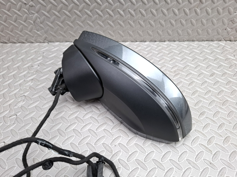 AUDI A6 C8 PASSANGER SIDE WING MIRROR POWER FOLDING GREY | eBay UK