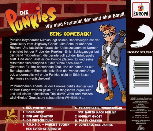PUNKIES 004 / Bens Comeback (CD) (US IMPORT) | eBay