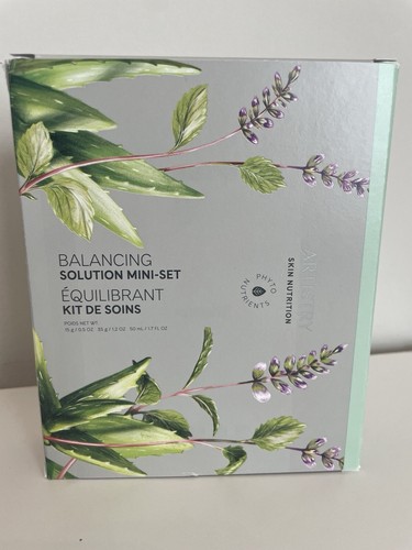 Artistry Balancing Solution Mini-Set Cleanser Toner Gel Lotion Amway ...