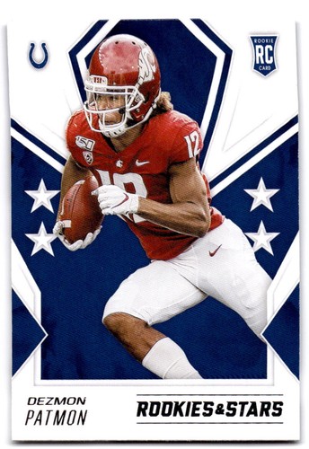 2020 Panini Rookies & Stars #173 Dezmon Patmon True Blue Near mint or ...