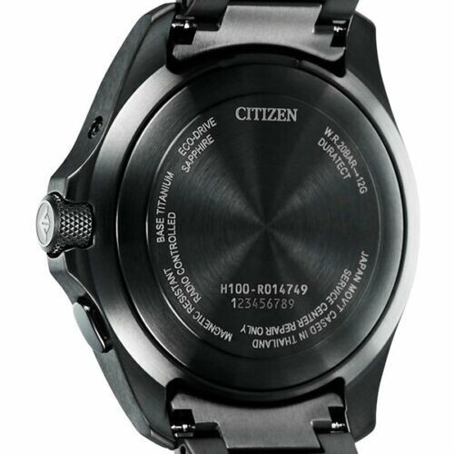 Citizen Promaster Land AT6085-50E Eco-Drive Super Titanium Sapphire Men ...