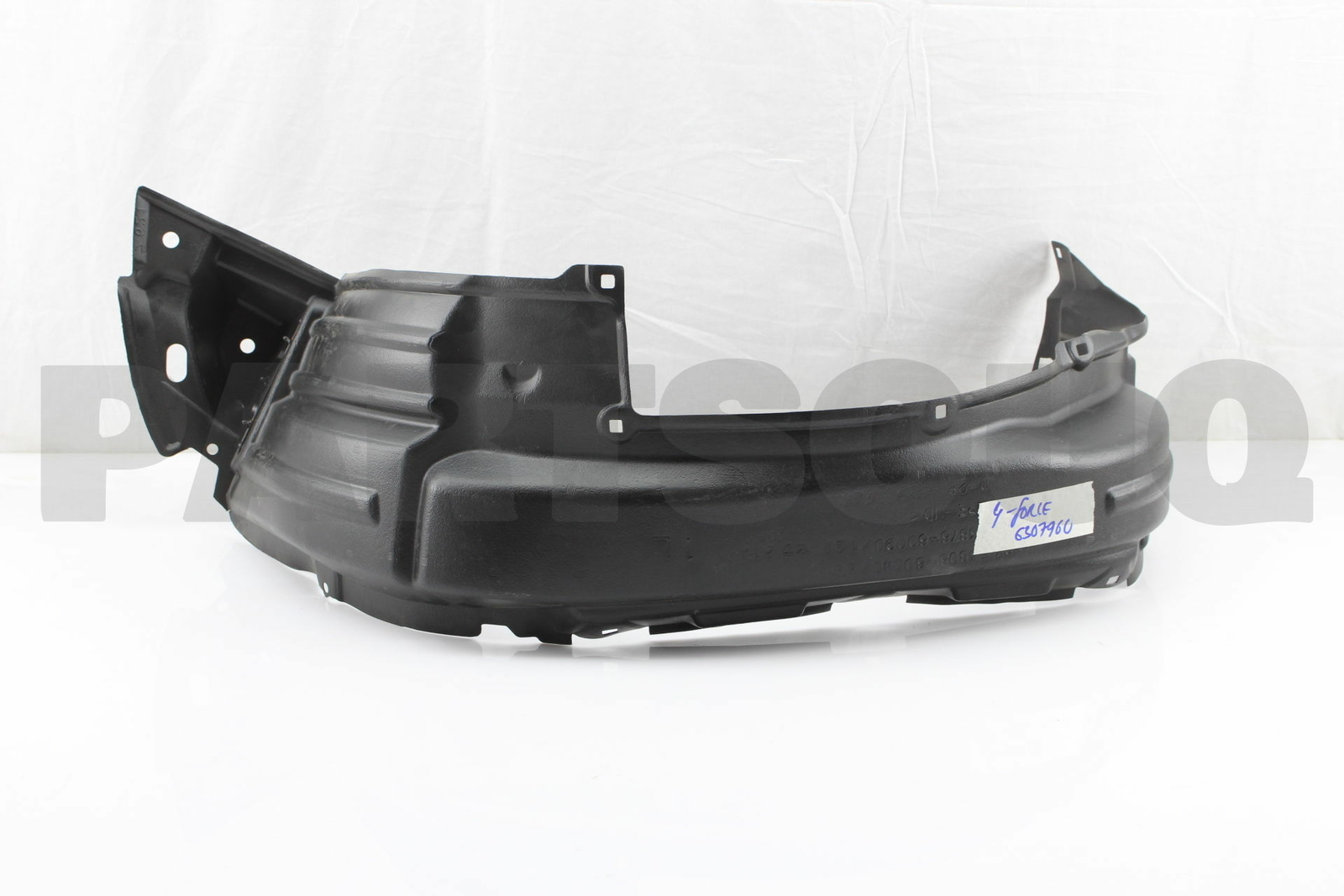 5380660040 Genuine Toyota SHIELD SUB-ASSY, FRONT FENDER SPLASH, LH ...