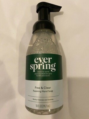 EVER SPRING Free and Clear Foaming Liquid Hand Soap 12 FL. OZ. | eBay