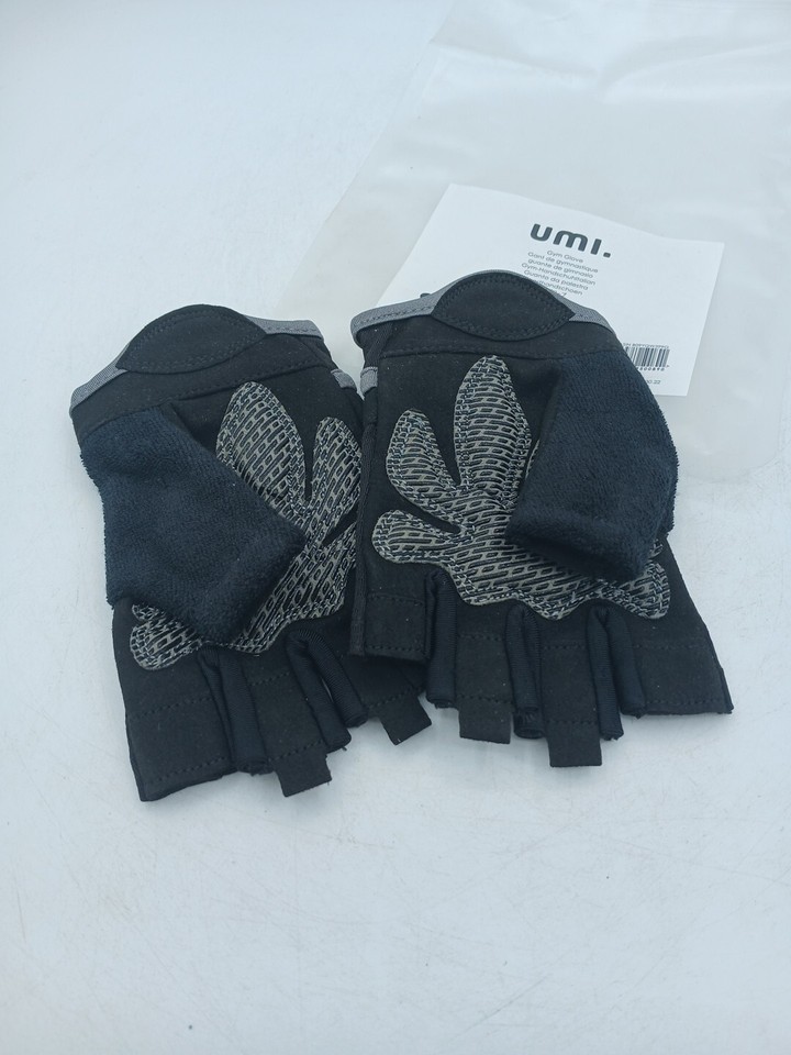 umi. Set Of Gym Gloves - black/grey - SMALL. Mid Shelf | eBay