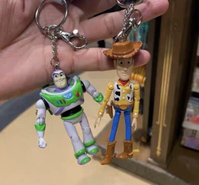 Authentic 2pcs Disney Pixar TOY STORY Keychains - Buzz Lightyear ...