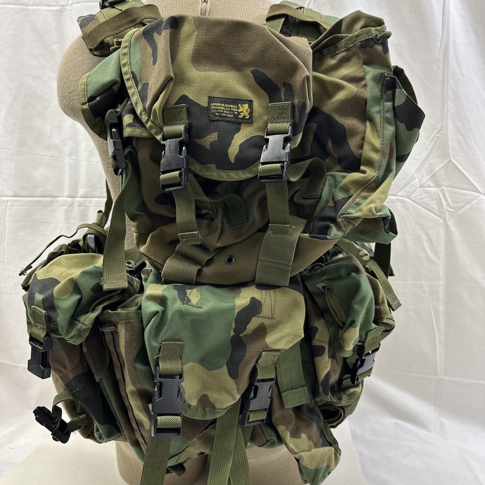 London Bridge LBT-1195J LBT-0990B Woodland Riverine Rig 5.56 SEALs ...