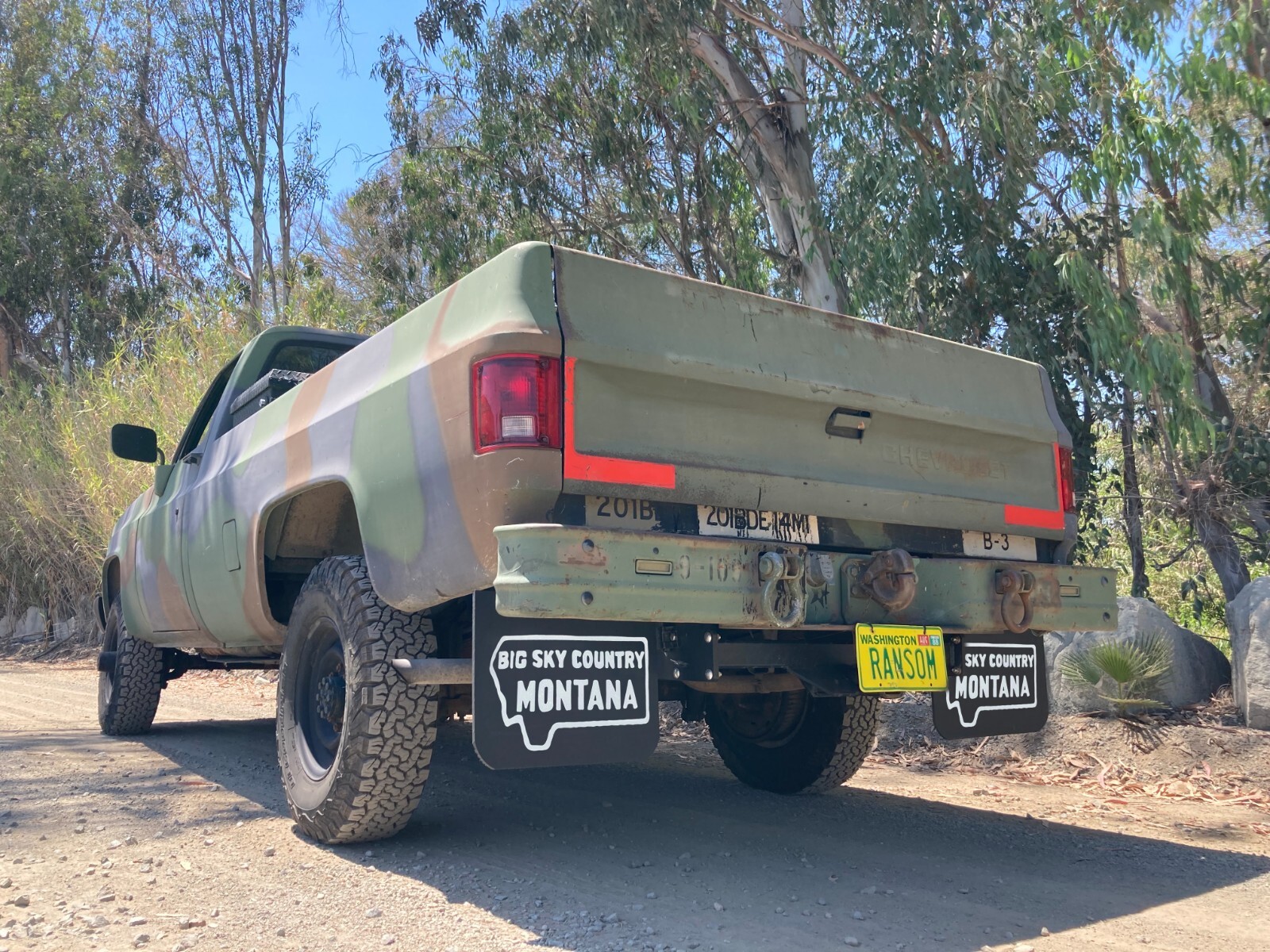 Montana State Vintage Mud Flaps (1 - Pair) 19" Wide x 14" Long | eBay