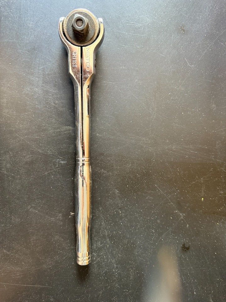Matco Tools 1/2 in Drive 100 Tooth Round Swivel Ratchet CR11ST | eBay
