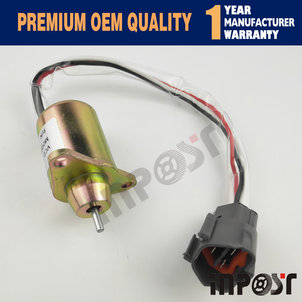 Fuel Stop Solenoid For 4200 4300 4400 4500 4600 4700 John Deere Tractor ...