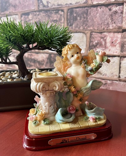 Louis Dionne Ltd. Edition Angel Figurine Poly Resin Collectable Wooden ...