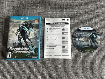 Xenoblade Chronicles X (Nintendo Wii U, 2015) COMPLETE disk/case/manual ...