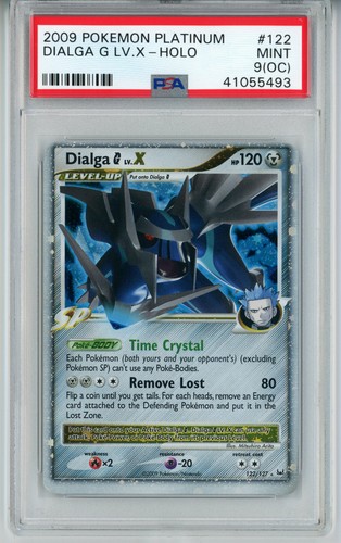 Pokémon Platinum Dialga G Lv X #122 Ultra Rare Holo Psa 9 (Oc) Mint ...