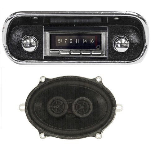 Custom Autosound USA-740 Radio/ Dash Speaker Kit Mustang Vert/ Coupe ...