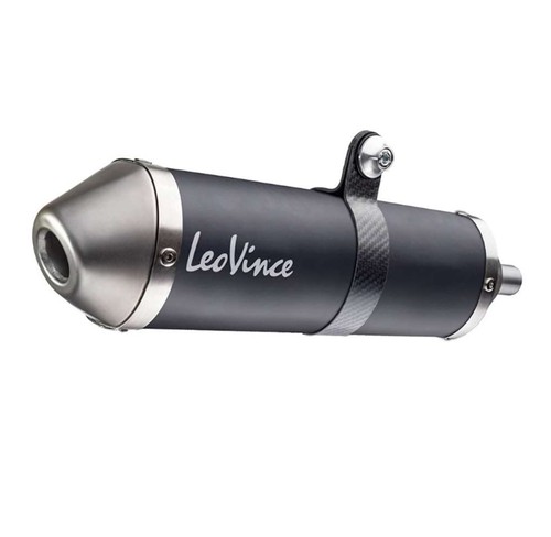Complete Exhaust Leovince X-Fight Black Ed. Derbi Senda Racer Sm/Enduro ...