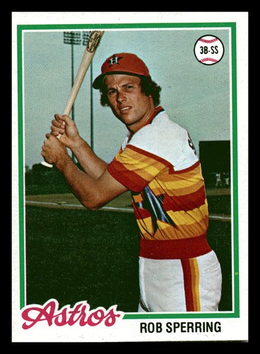 Rob Sperring 1978 Topps #514 Houston Astros EX | eBay
