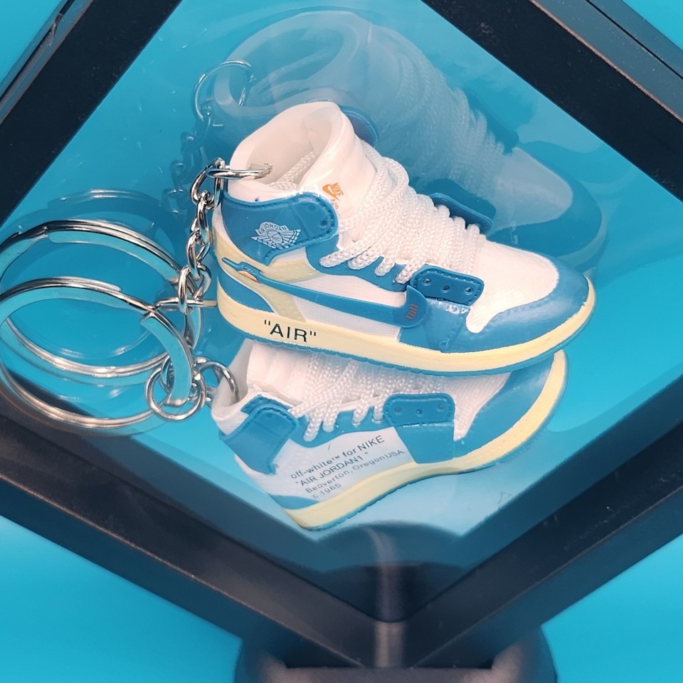 Nike Air Jordan High shoe 3d floating frame Keychain 2 sneaker ...