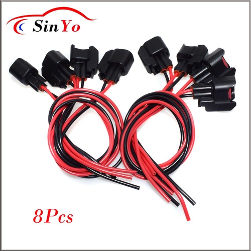 Set of 8 Harness Connector Pigtail for Fuel Injector S824 1P1344 PT2160 ...