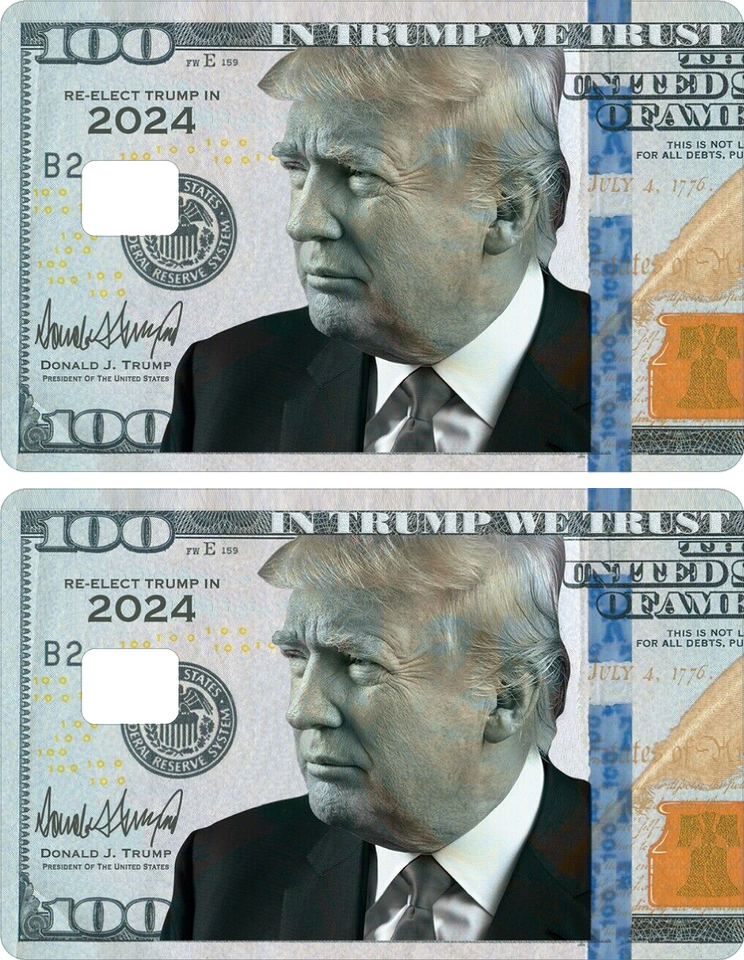 Trump Credit Card Skin, Debit, Credit Card Covering | eBay
