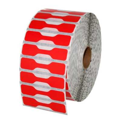 Zebra Red Jewelry Labels - Barbell Style - LV-10010064 | eBay