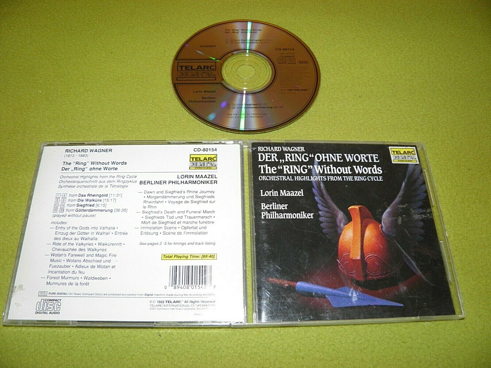 Wagner - The “Ring” Without Words / Lorin Maazel / 1988 USA Telarc ...