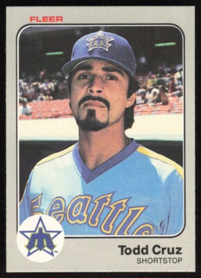 1983 Fleer Todd Cruz Seattle Mariners #479 | eBay