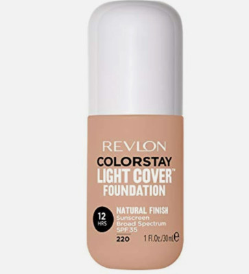 Revlon ColorStay Liquid Foundation SPF 35, Natural finish ,220 Natural ...
