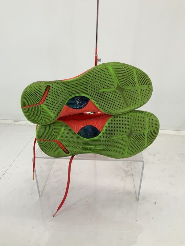 Under Armour Curry 6 Roaracle Red & Green Lace-Up Basketball Shoes Size ...