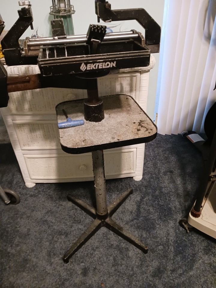 Ektelon Neos Stringing Machine With Cover &extra parts & string | eBay
