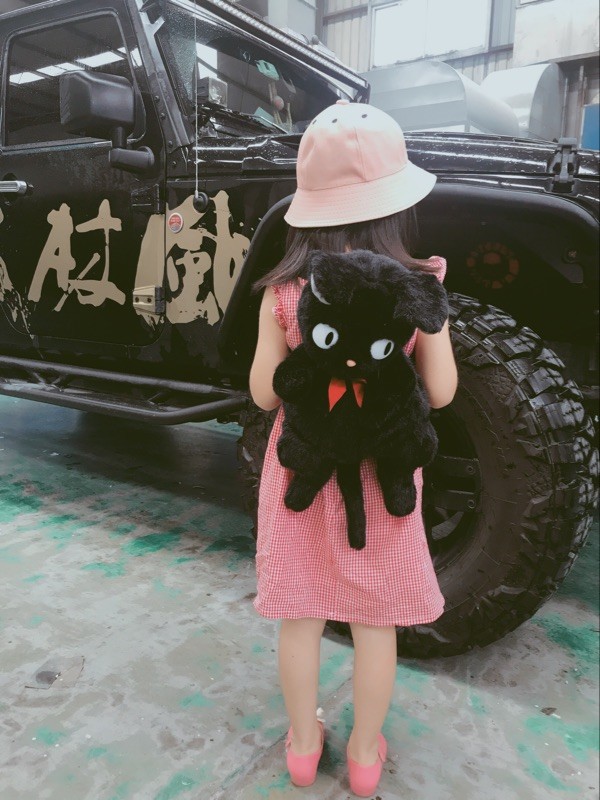 Kiki's Delivery Service JiJi Cat Bag the Black Plush Backpack Knapsack ...