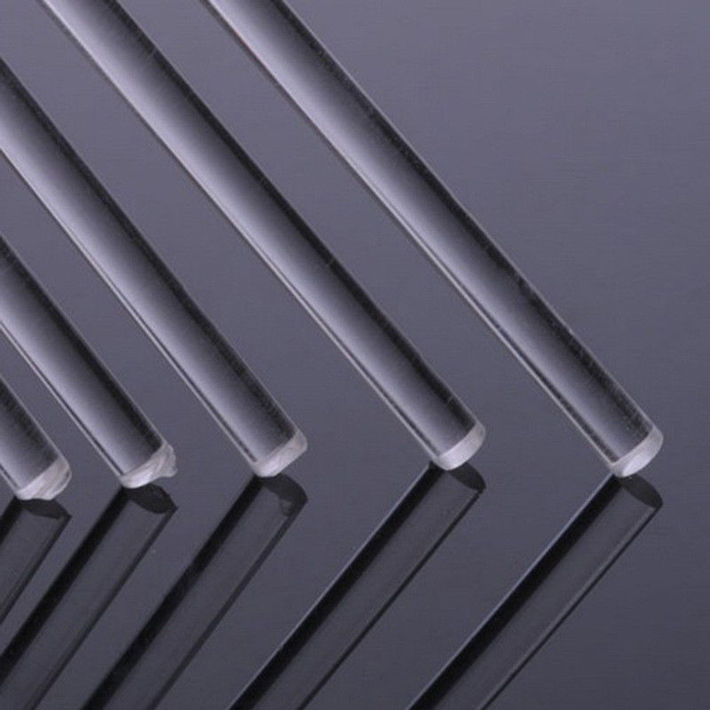 1PC Clearn Acrylic Rod Perspex PMMA Round Bar Diameter 2cm Length 20cm ...