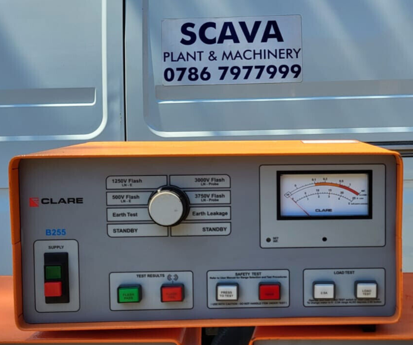 Clare B255 electrical safety PAT tester. very clean items | eBay UK