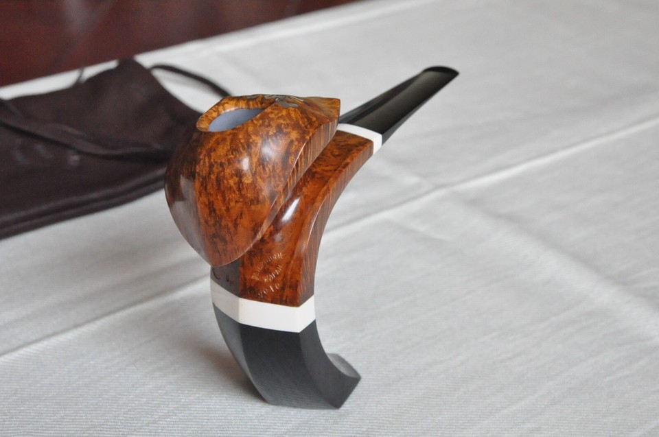 Hiroyuki Tokutomi Pipe - Cavalier Mushroom Hiro Grade Bo Nordh Briar ...