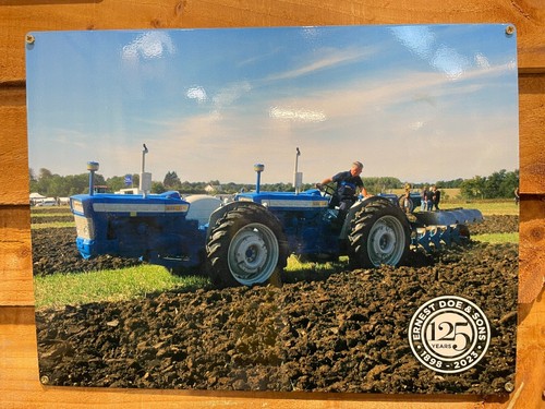 Doe 130 Large Metal Sign 30x40cm Triple D Tractor 125yrs of Ernest Doe ...
