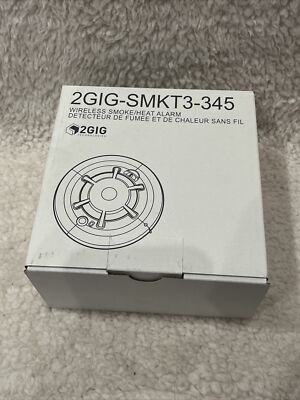 2GIG Smoke, Heat, & Freeze Detector (2GIG-SMKT3-345) - Brand New ...