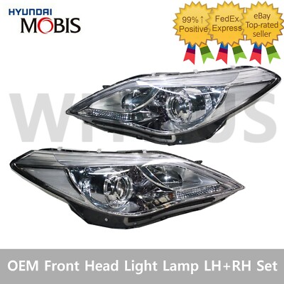 OEM 921013V000 921023V000 Head Light Lamp LH+RH 2P 1set For Hyundai ...