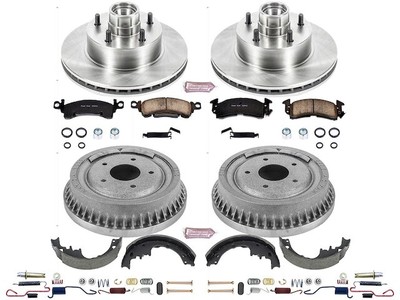 Brake Pad Rotor Shoe Drum Kit For Camaro Caprice Nova Electra LeSabre ...