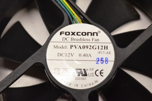 Foxconn PVA092G12H Brushless 12v 4-Pin PWM 92mm Fan | eBay