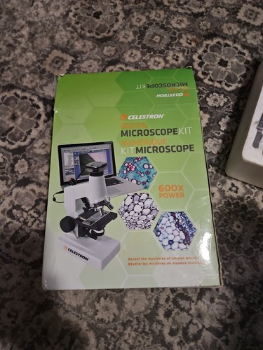 Celestron Digital Microscope Kit - 40X to 600X Magnification. New ...
