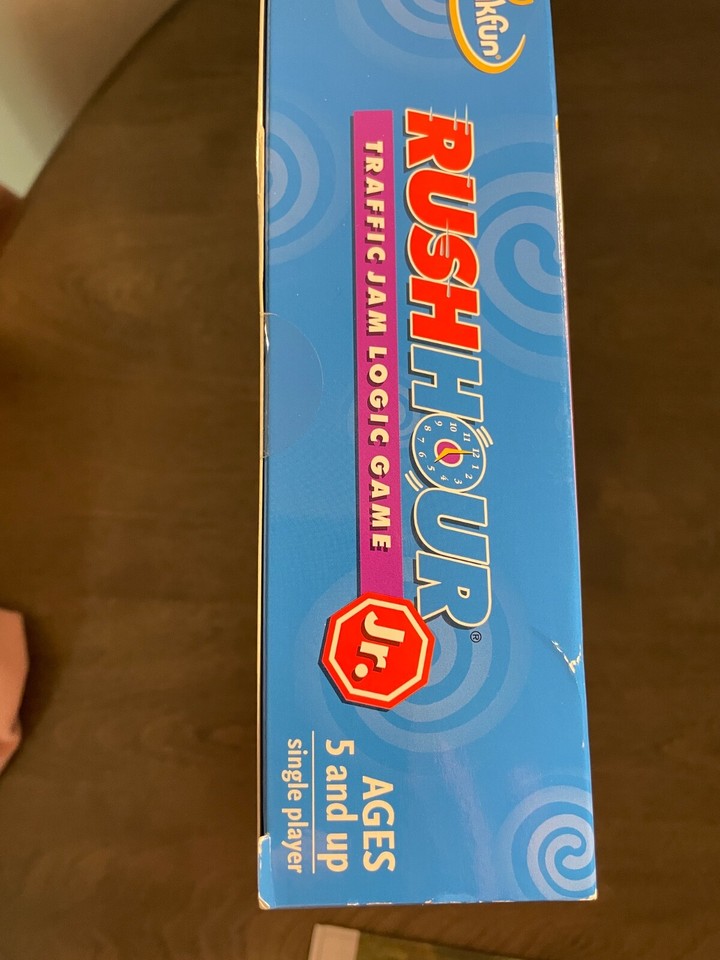 Rush Hour JUNIOR Traffic Jam Logic Game. NEW sealed Ages 5+ Single ...