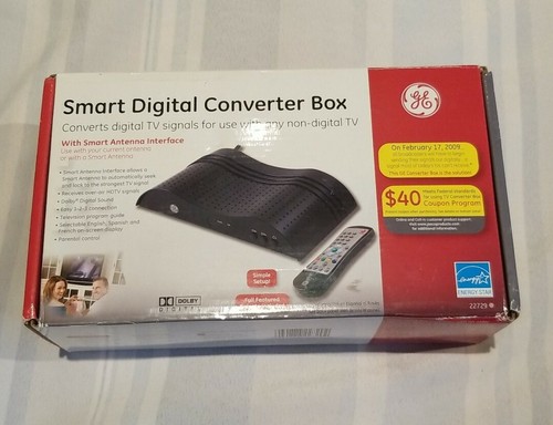 GE Smart Digital Converter Box New , Free Shipping 30878227292| eBay