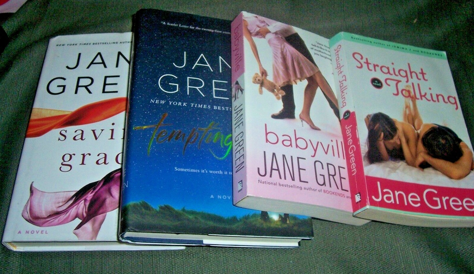 Lot 4 Books by Jane Green Saving Grace 9781250047335; 9780451239686 ...