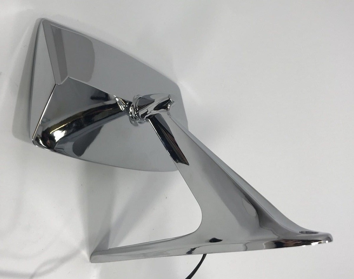 Pair (2) 1967 1968 Mustang Side Rear View Mirrors LED Turn Signal ...