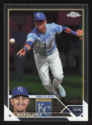 Nicky Lopez 2023 Topps Chrome Update #USC117 Kansas City Royals | eBay
