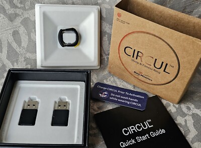 BodiMetrics Circul Sleep and Fitness Ring Continous SpO2 Size S/M | eBay