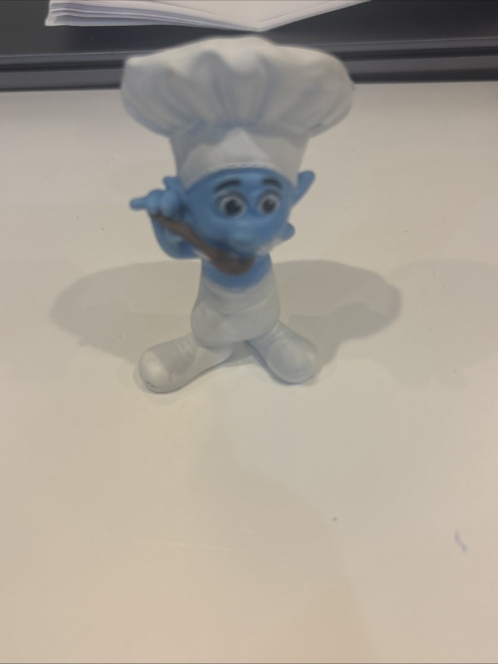 Peyo Smurf Chef Made for McDonalds 2011 Taste Testing Spoon PVC ...