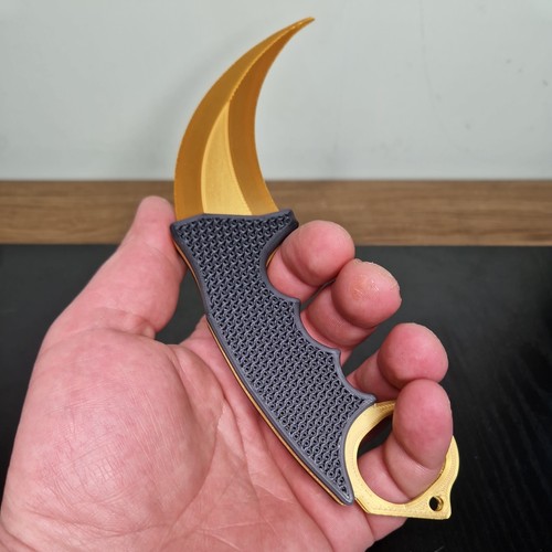 3D printed training knife Tactical Karambit*NOT SHARP* Toy knife | eBay UK