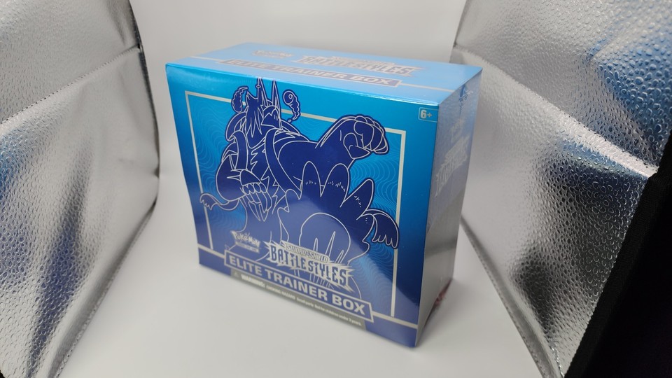 POKEMON BATTLE STYLES ETB PAIR RED & BLUE FACTORY SEALED ELITE TRAINER ...