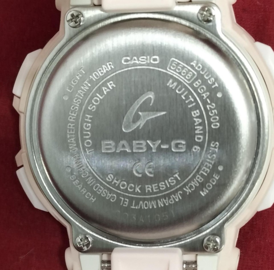 Casio BGA-2500 Baby-G Wristwatch Works Women 8290 | eBay UK
