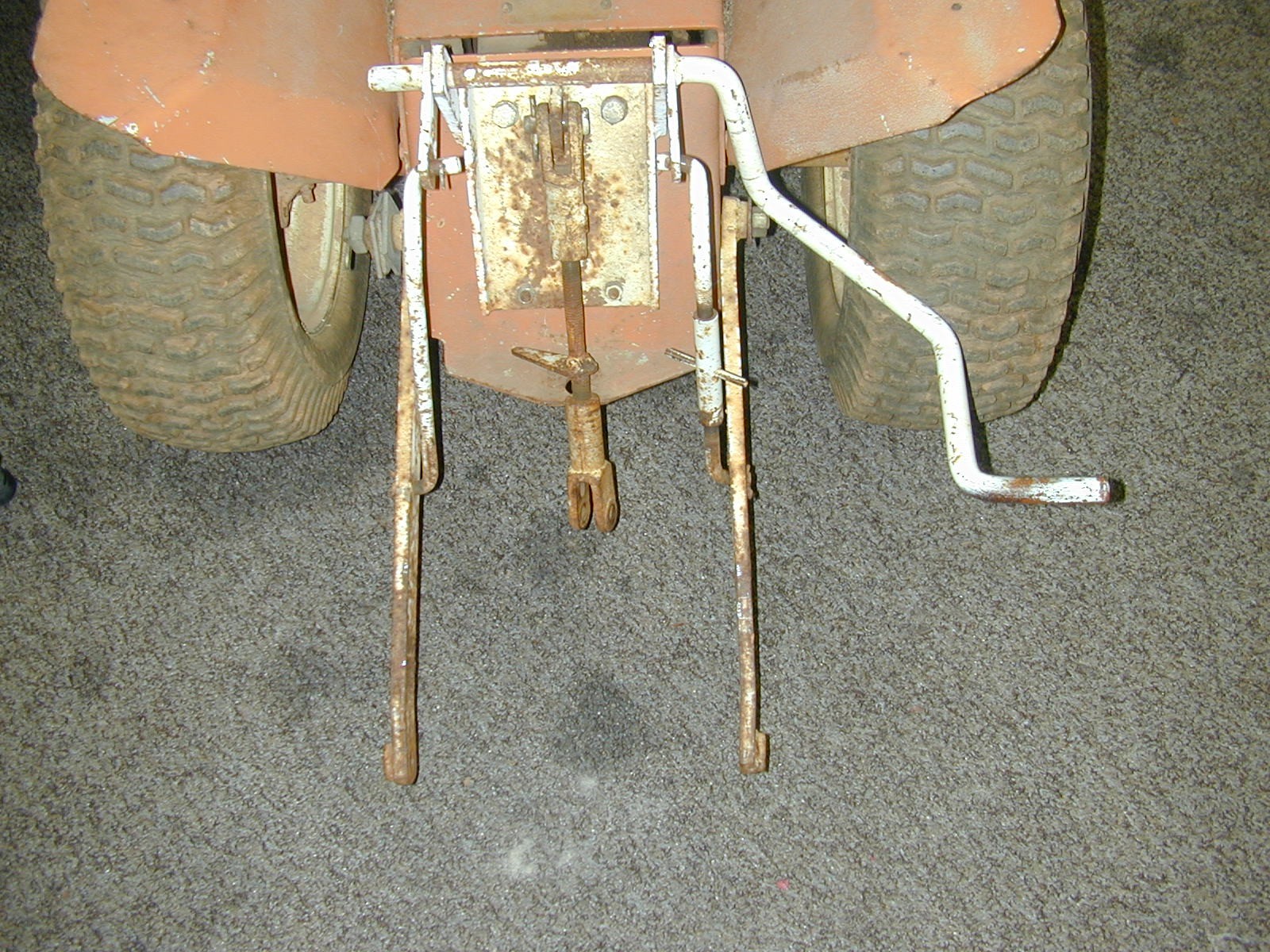 Sears Suburban 8 10 12 14 16 Tractor OEM - 3 Point Hitch Rear Implement ...