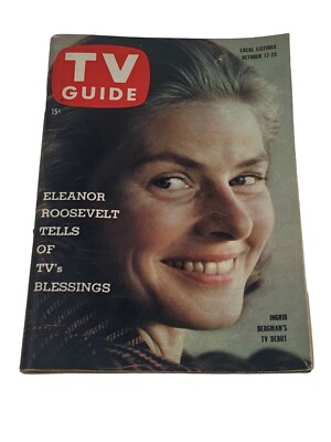 1959 TV Guide October 17-23 -Kansas City Edition Rifleman Ingrid ...